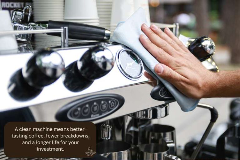 How to Clean Your Commercial Coffee Machine (5-Step Guide)