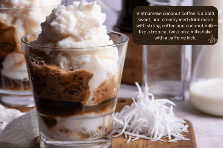 How to Make Vietnamese Coconut Coffee (Cà Phê Cốt Dừa)