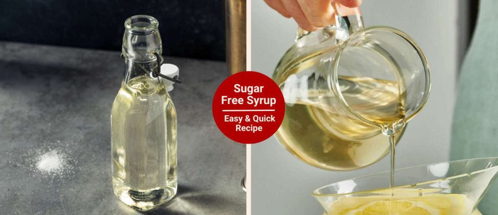 Homemade Sugar-Free Simple Syrup (Easy & Quick Recipe)