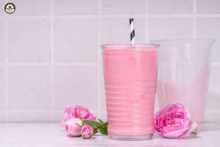 How to Make Rose Latte (Hot or Iced Recipe)