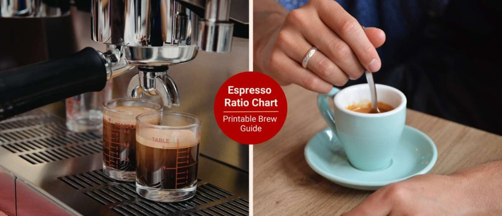 Espresso Ratio Chart (Printable Brew Guide)